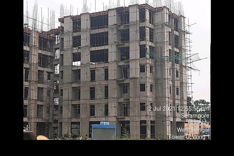 Construction Status | Solaris City Serampore